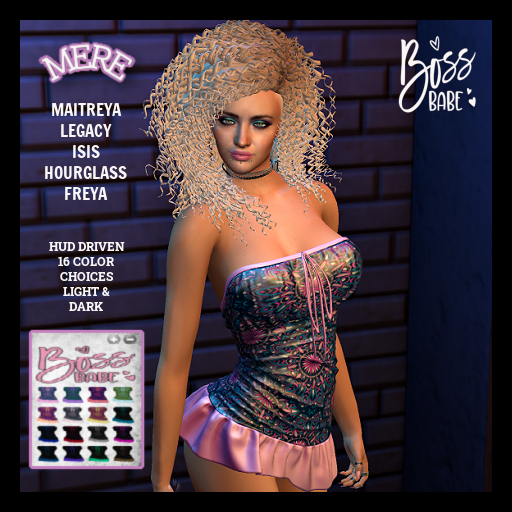 Second Life Marketplace Boss Babe Mere
